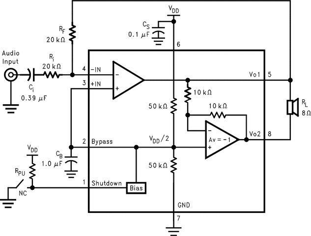 【LM4864】产品参数介绍、LM4864数据手册、中英文PDF资料下载-TI资料-电子发烧友