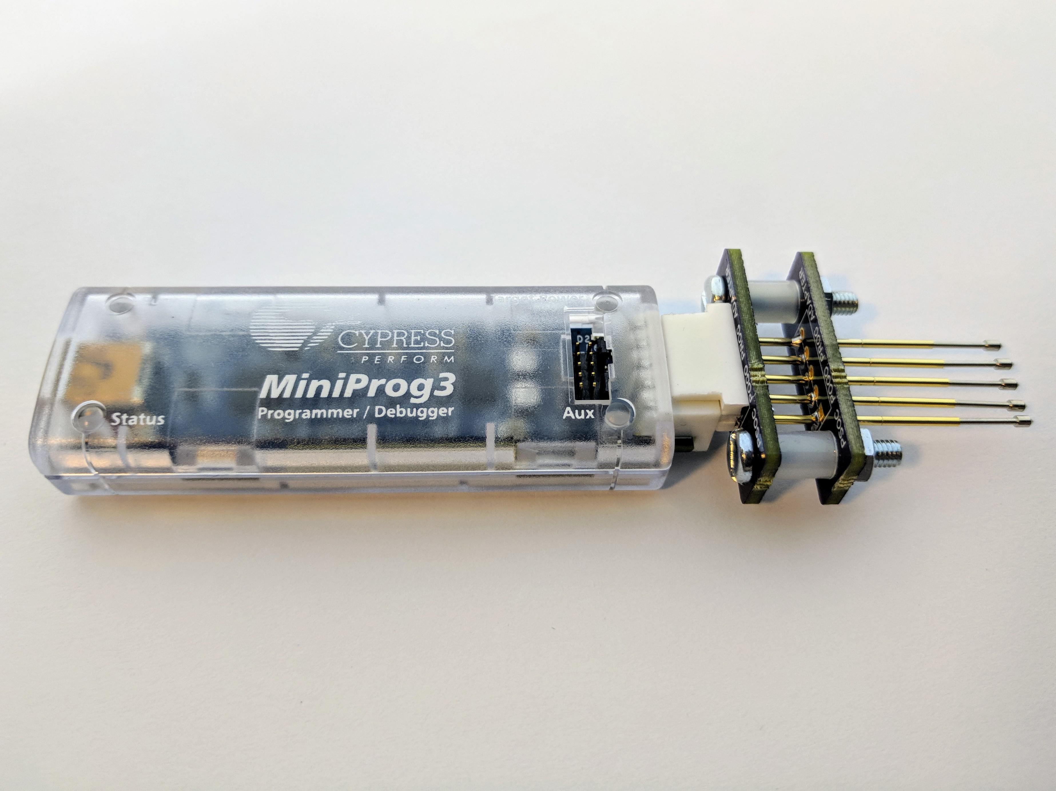 MiniProg3 POGO针式适配器 - Cypress技术论坛 - 电子技术论坛 - 广受欢迎的专业电子论坛!