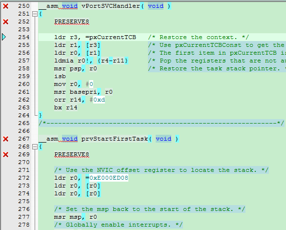 Stm32f103移植freertos 时port C出现的错误的解决办法? 嵌入式学习小组 电子技术论坛 广受欢迎的专业电子论坛