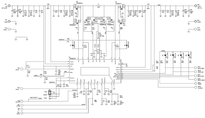 采用LT8705 80V VIN和VOUT同步4开关降压升压DC-DC控制器 - 工程资源中心 - 电子技术论坛 - 广受欢迎的专业电子论坛!
