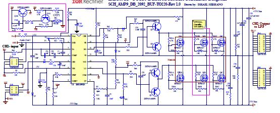 如何使用IRS2092S D类音频控制器和外部栅极缓冲器来实现保护电路 - 工程资源中心 - 电子技术论坛 - 广受欢迎的专业电子论坛!