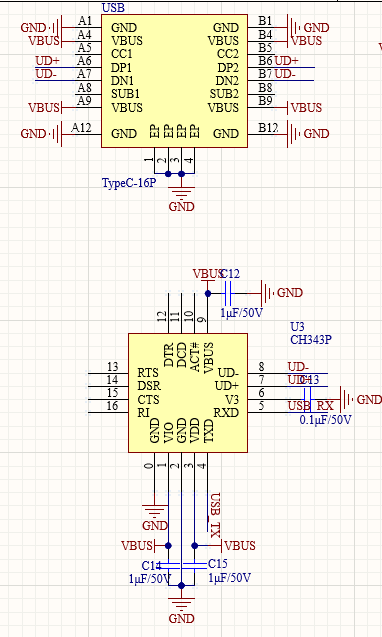 CH343P+TypeC无法识别怎么解决？ - WCH沁恒单片机 - 电子技术论坛 - 广受欢迎的专业电子论坛!