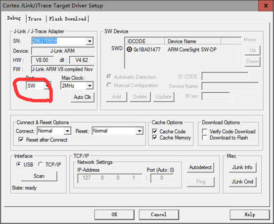 No Cortex-m SW device found解决办法 - ARM技术论坛 - 电子技术论坛 - 广受欢迎的专业电子论坛!