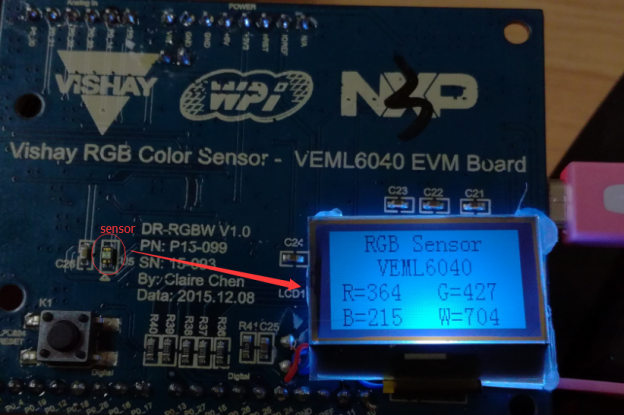 【VEML6040环境颜色检测试用体验】开箱测评 - ARM技术论坛 - 电子技术论坛 - 广受欢迎的专业电子论坛!