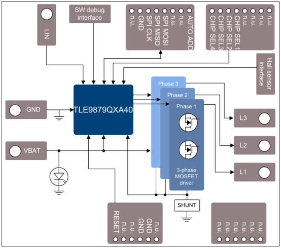 Infineon TLE9879QXA40 BLDC Arduino马达控制方案 - 电机控制 - 电子技术论坛 - 广受欢迎的专业电子论坛!